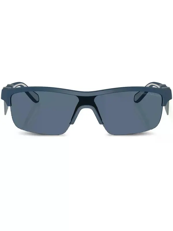 Emporio Armani Half-rim Sunglasses - Blue