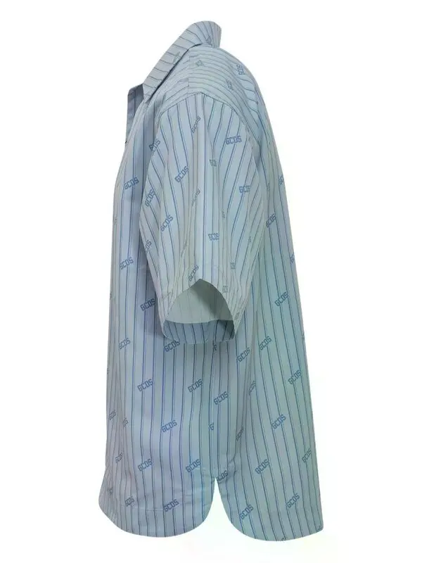 Gcds Striped Shirt - Blue