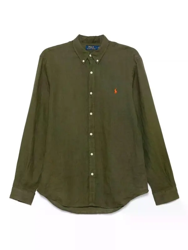 Polo Ralph Lauren Signature Polo Pony Motif Shirt - Green