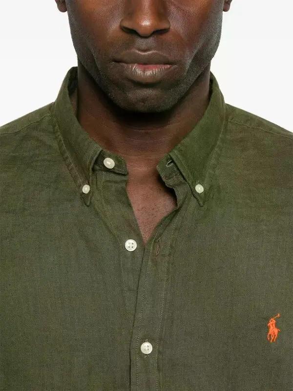 Polo Ralph Lauren Signature Polo Pony Motif Shirt - Green