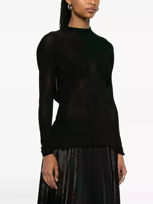 Jean Paul Gaultier Semi-sheer Blouse