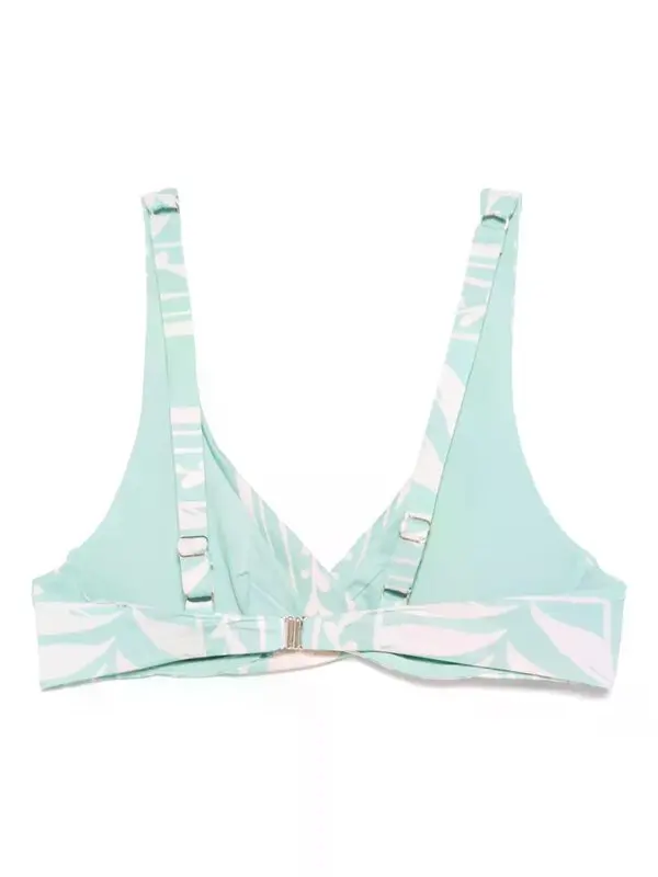TWINSET Printed Bikini Top