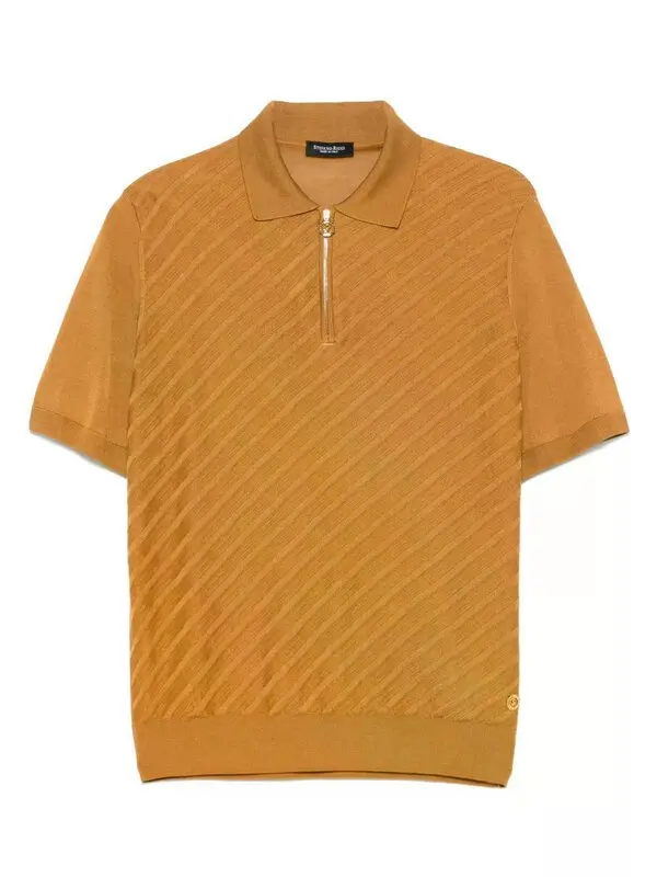 Stefano Ricci Striped Polo Shirt
