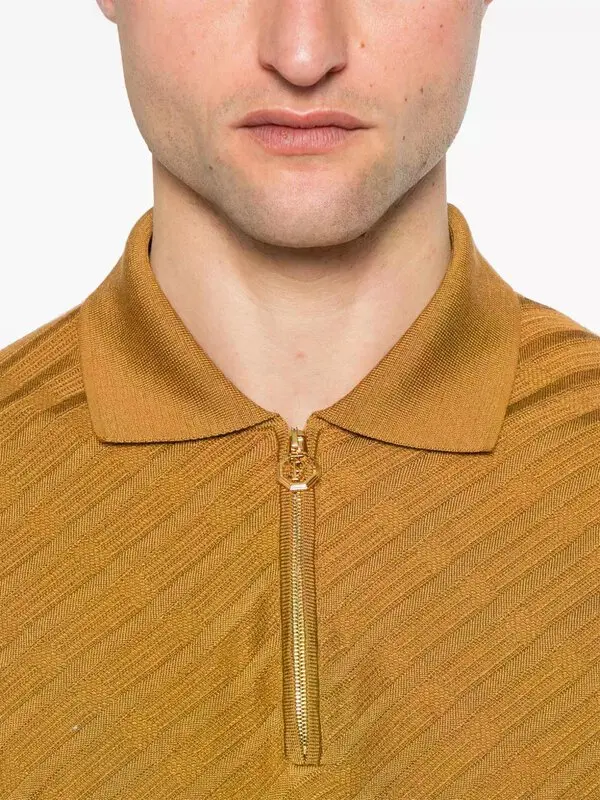 Stefano Ricci Striped Polo Shirt