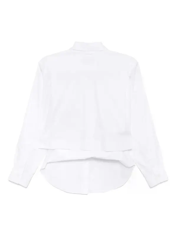 LITKOVSKA Cut-out Cotton Shirt