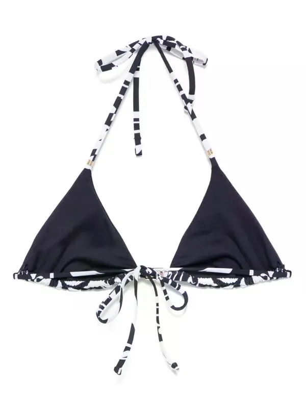 TWINSET Printed Bikini Top
