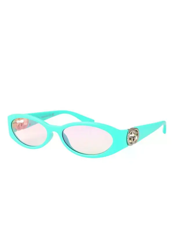 Gucci Oval Frame Sunglasses
