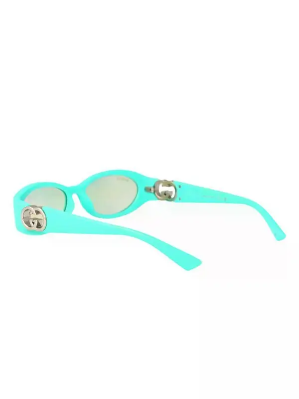 Gucci Oval Frame Sunglasses