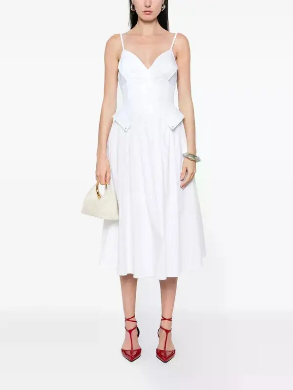 Elisabetta Franchi Flared Midi Dress