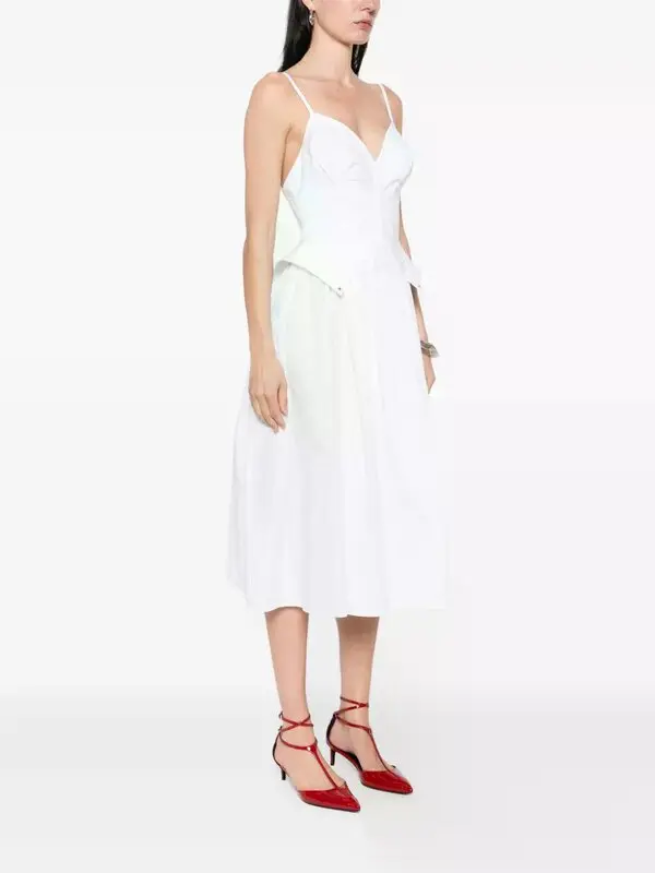 Elisabetta Franchi Flared Midi Dress