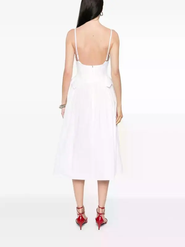 Elisabetta Franchi Flared Midi Dress
