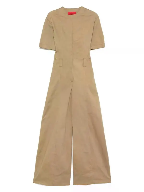 THELATEST Gabardine Jumpsuit - Neutrals