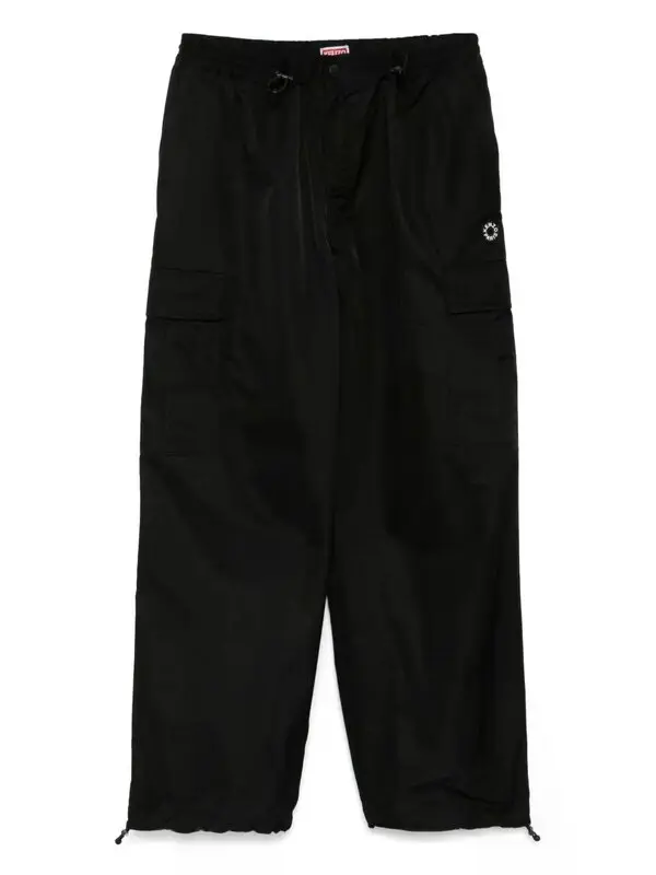 Kenzo Logo Patch Cargo Trousers