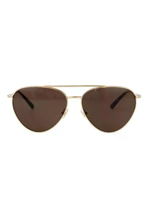 JIMMY CHOO Pilot Sunglasses - Gold