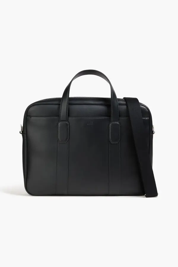 Dunhill Hampstead Leather Briefcase - Black