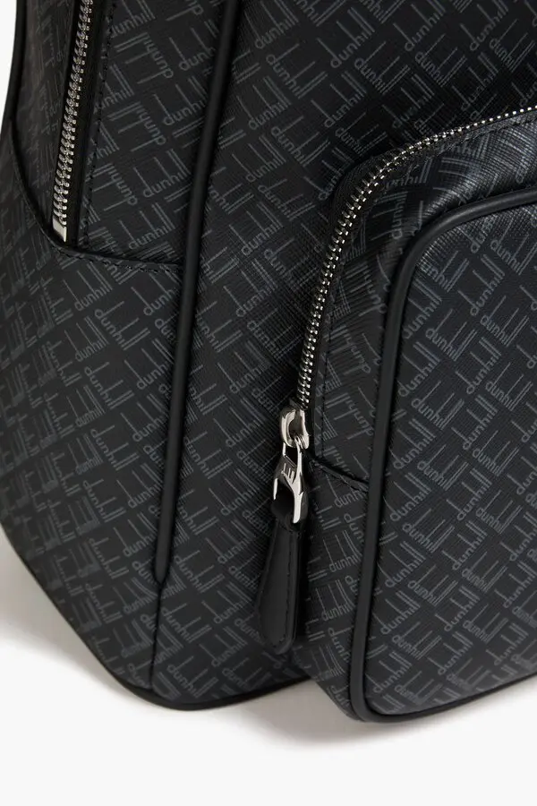 Dunhill Logo-print Textured Backpack