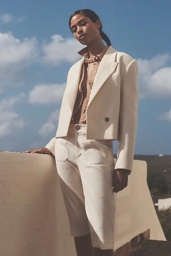 Citizens Of Humanity Coren Crop Blazer Jacket