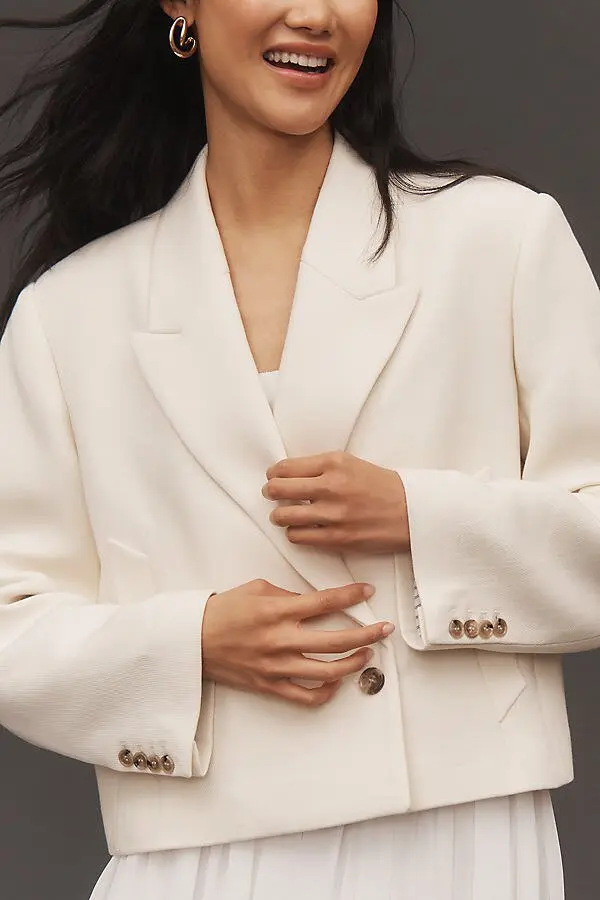 Citizens Of Humanity Coren Crop Blazer Jacket