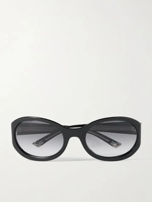 Gucci Round-frame Sunglasses - Black