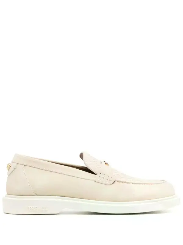 Versace Suede Loafers