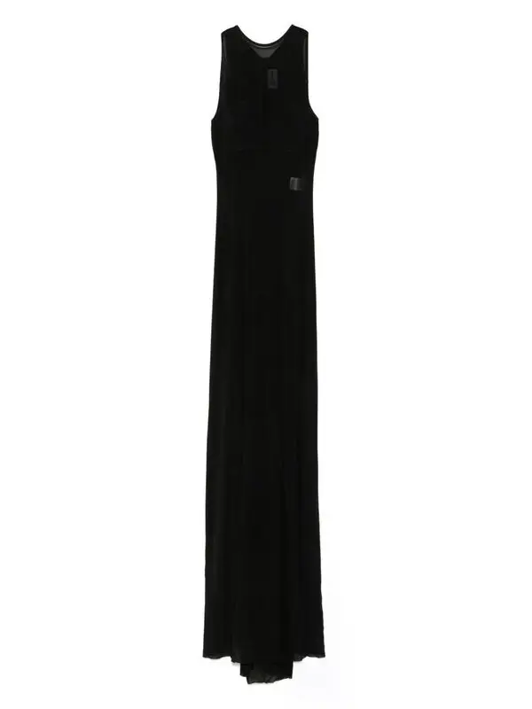 JEAN PAUL GAULTIER Semi-sheer Maxi Dress