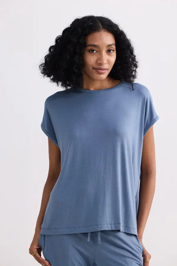 REISTOR Relaxed Tee Set - Blue