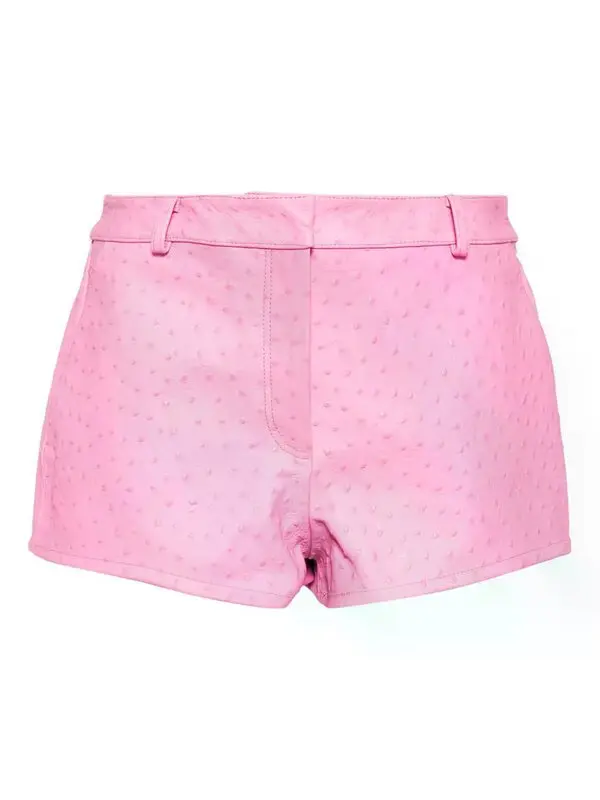 Casablanca Leather Shorts