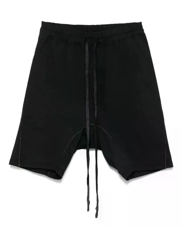 ISAAC SELLAM EXPERIENCE Serge Shorts - Black