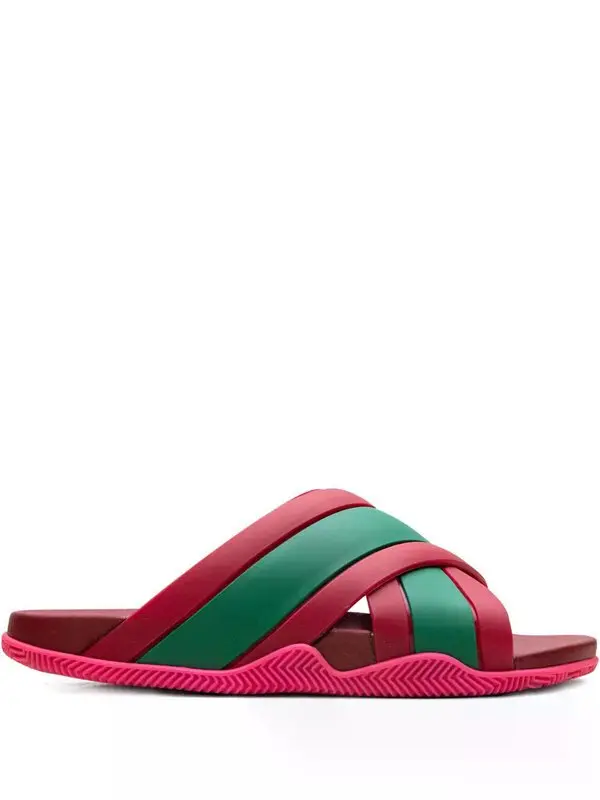 Gucci Web Slide - Red