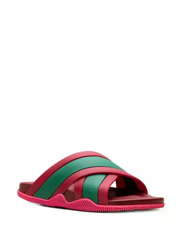 Gucci Web Slide - Red