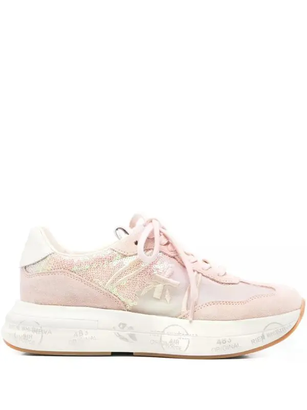 Premiata Cassie 7472 Sneakers In White - 41% Off | Editorialist