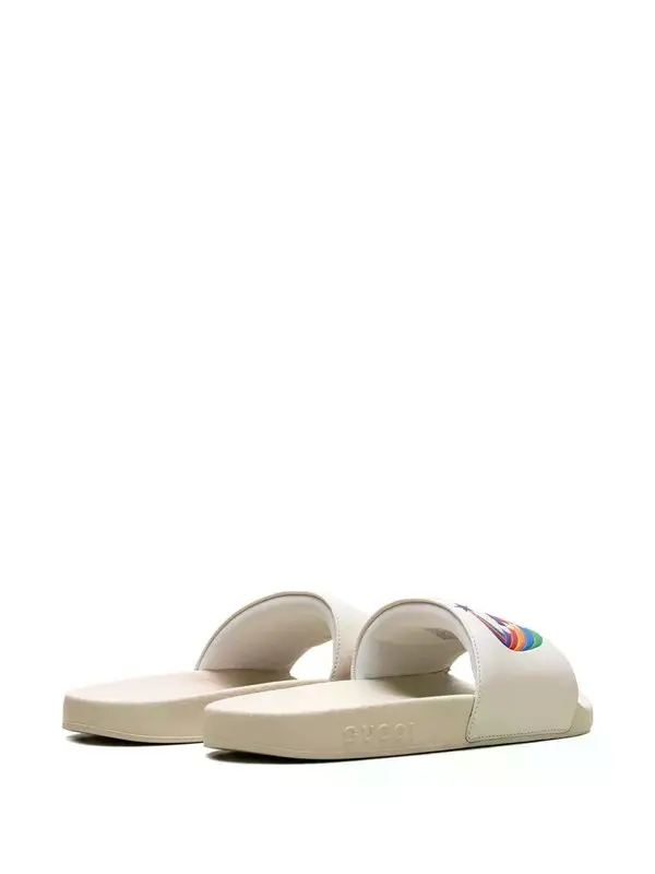 Gucci Rainbow Pursuit Slides