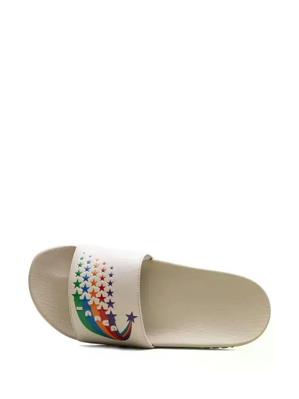 Gucci Rainbow Pursuit Slides
