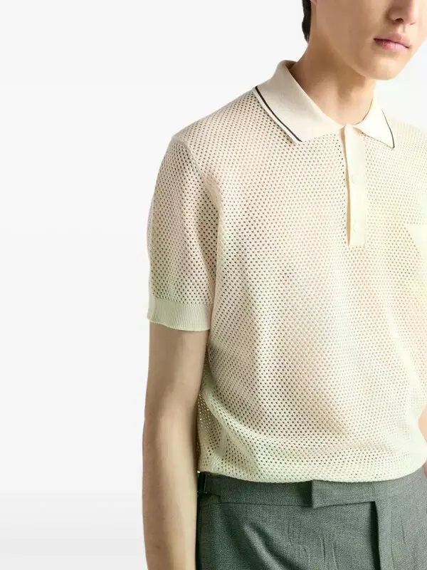 Prada Short-sleeve Polo Shirt