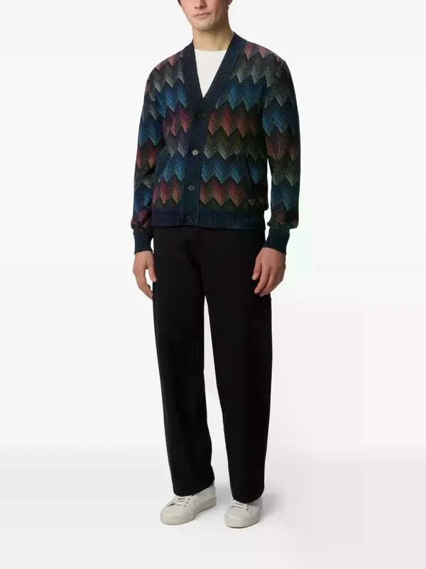 Missoni Chevron Knit Cardigan
