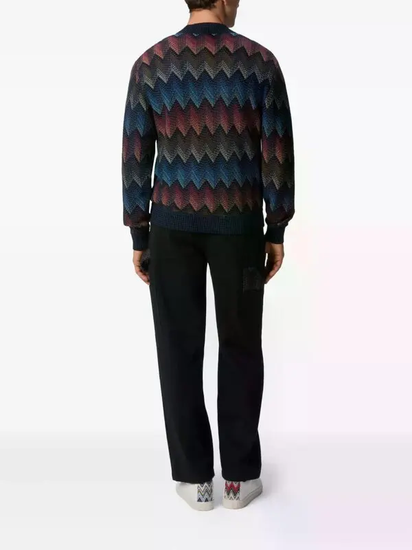Missoni Chevron Knit Cardigan