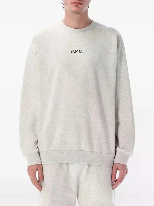 A.p.c. Logo Sweatshirt - Grey