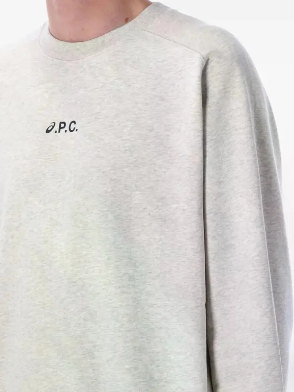 A.p.c. Logo Sweatshirt - Grey