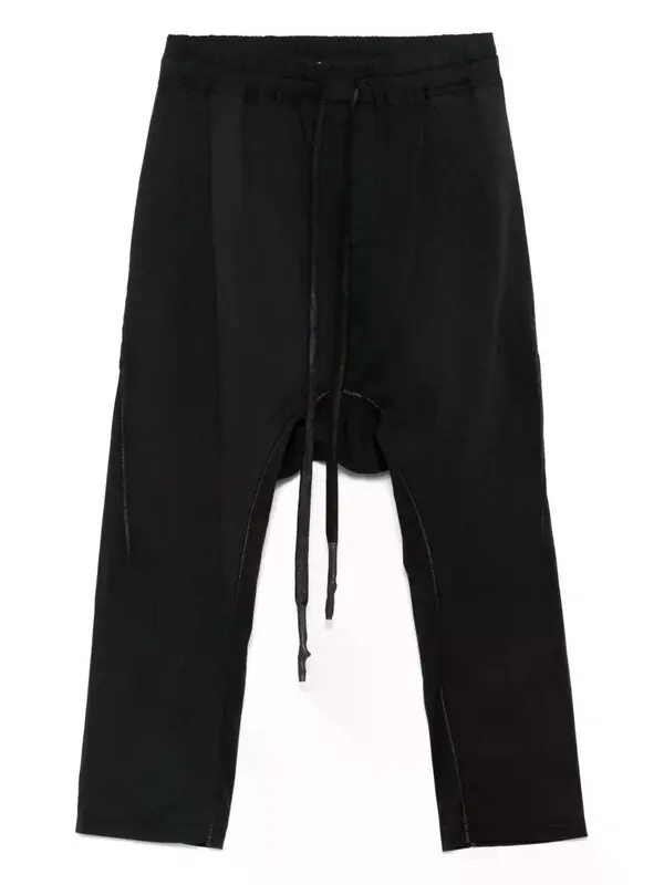 ISAAC SELLAM EXPERIENCE Serge Trousers - Black