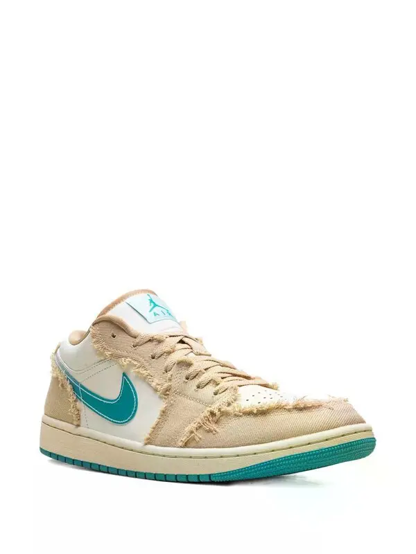JORDAN 1 Low Se Wave Lace-up Sneakers - Neutrals