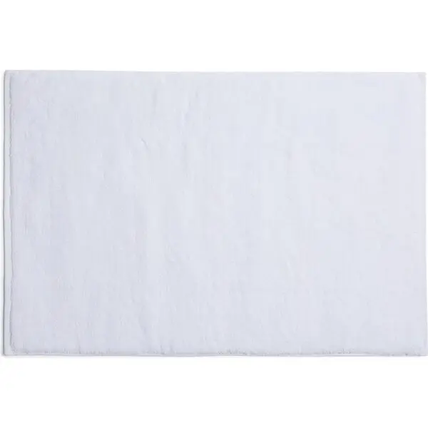 PARACHUTE Plush Organic Cotton Bath Mat - White