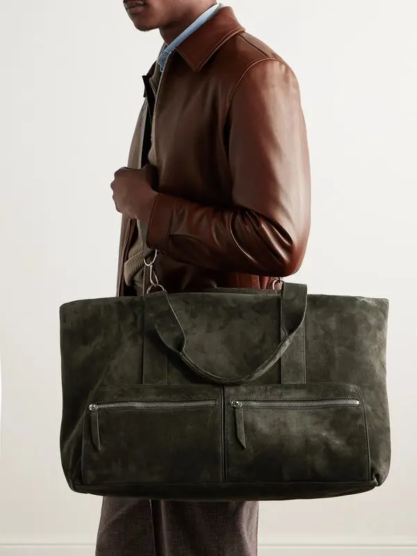 METIER Métier Racer 53 Suede Weekend Bag