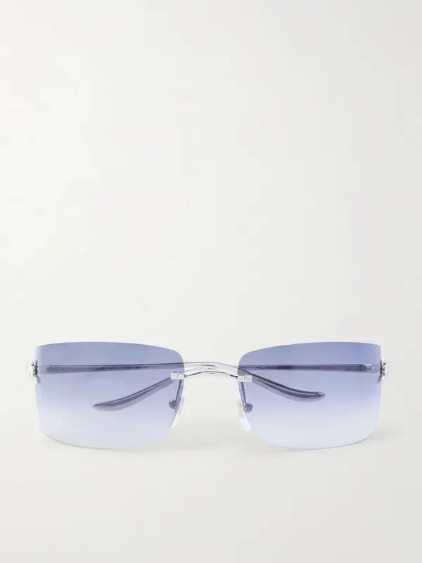 CARTIER Rimless Sunglasses - Silver