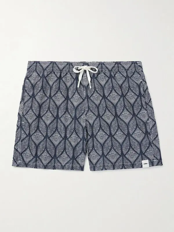 Altea Printed Swim Shorts - Blue
