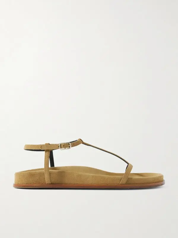 EMME PARSONS Aya Suede Sandals - Brown