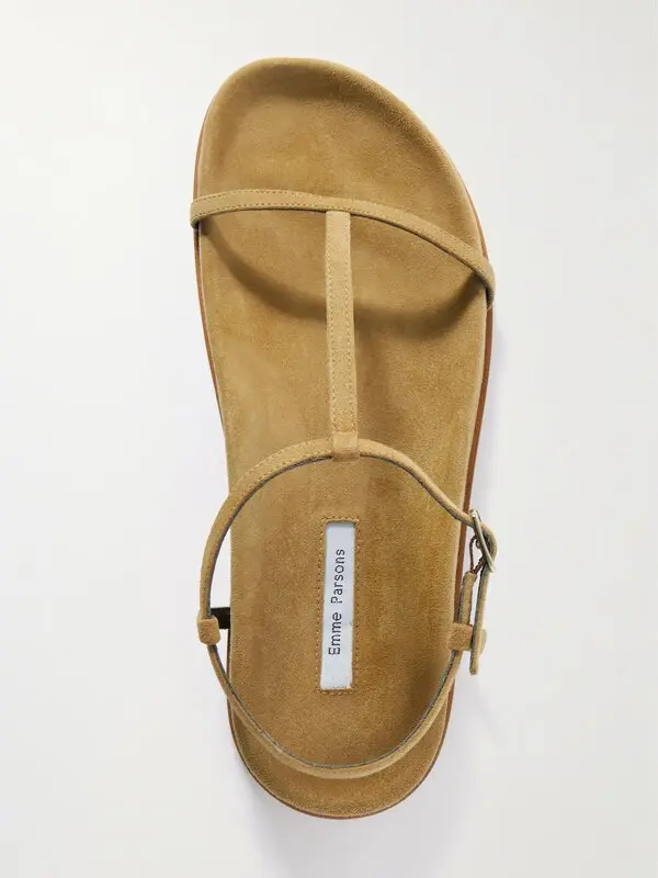 EMME PARSONS Aya Suede Sandals - Brown