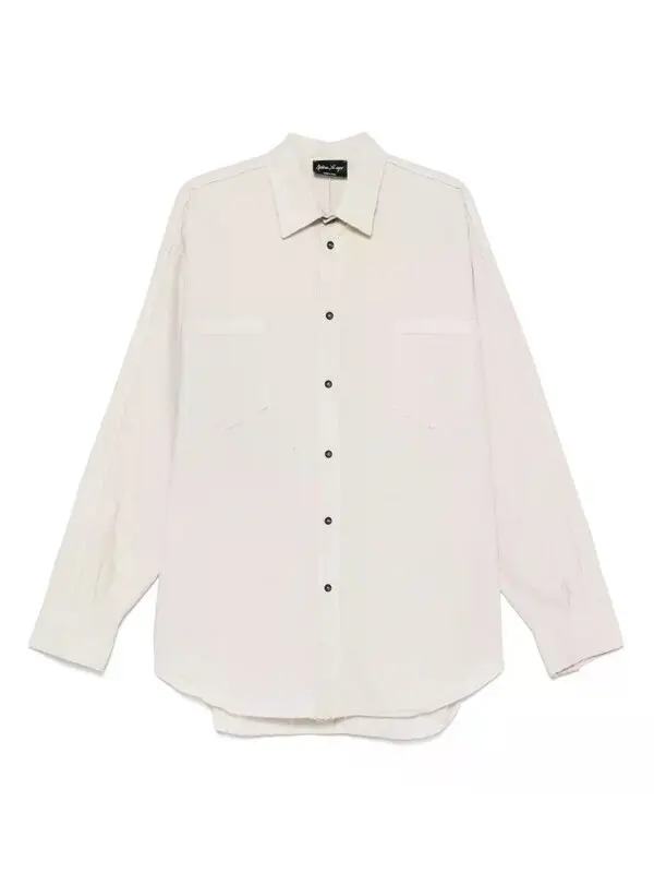 Andrea Ya'aqov Cotton Shirt - Neutrals