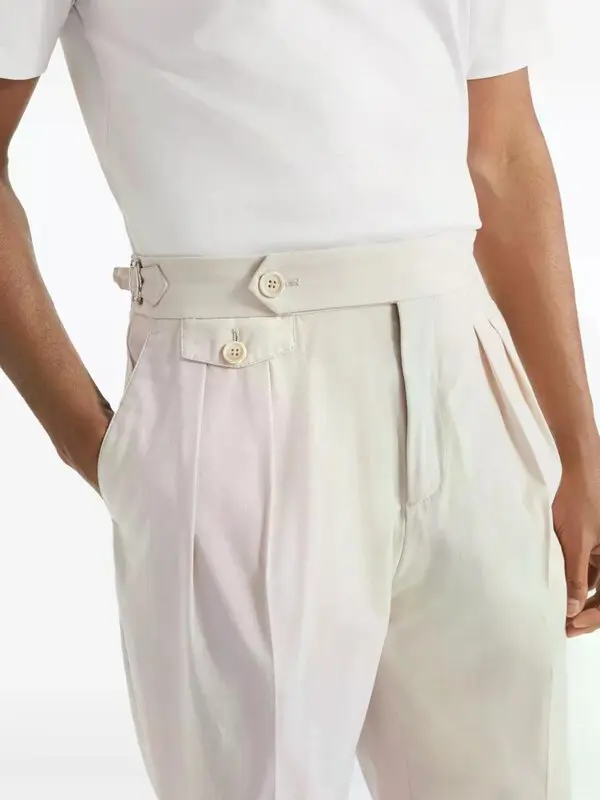 Brunello Cucinelli Pleated Trousers - Neutrals