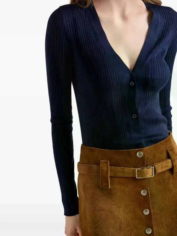 Prada Knitted Cotton Cardigan