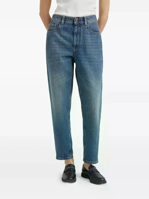 Brunello Cucinelli Logo-patch Jeans